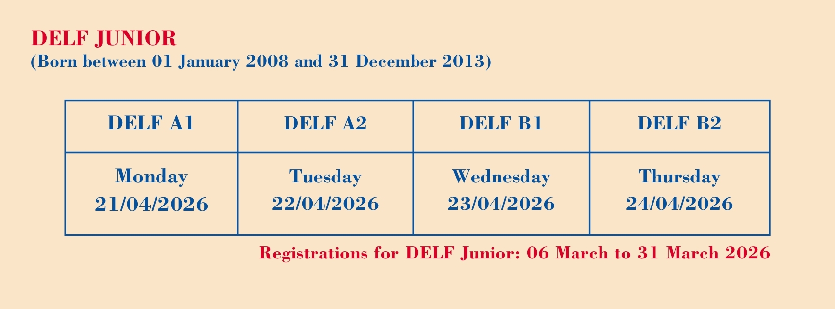 DELF/DALF - Alliance Française Ahmedabad
