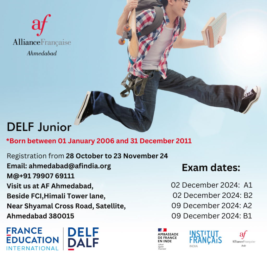 DELF/DALF – Alliance Française Ahmedabad