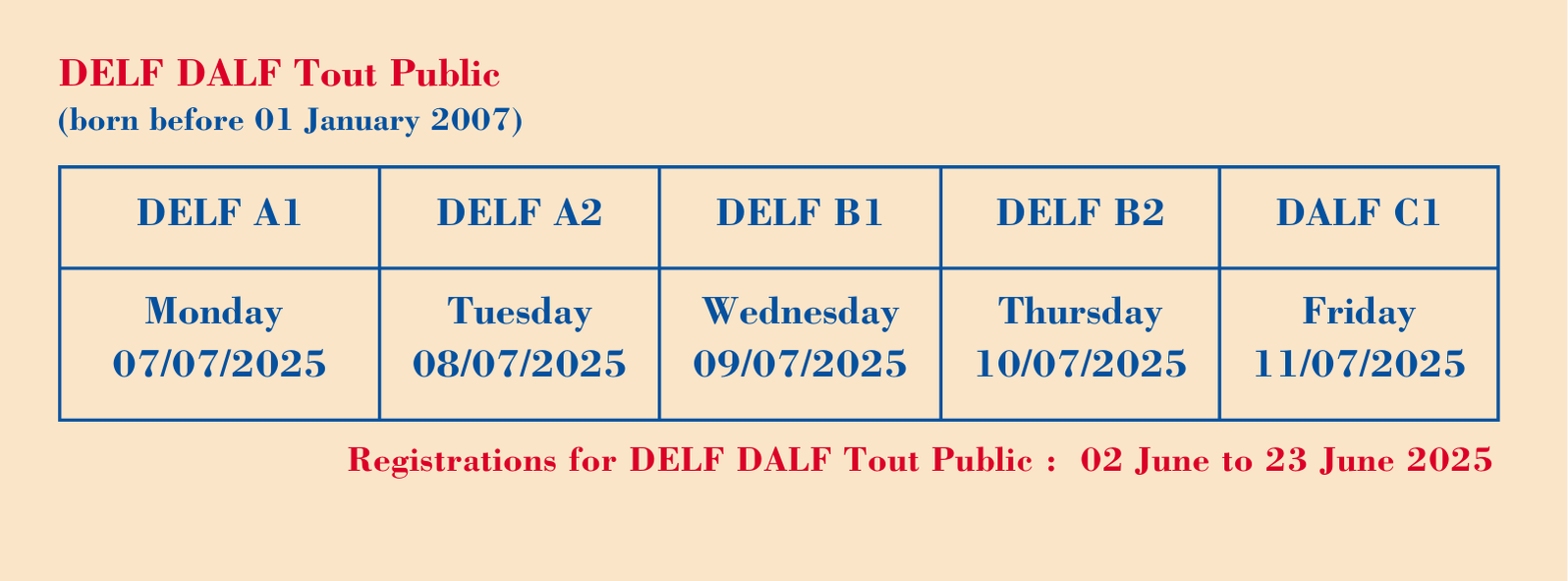 DELF/DALF - Alliance Française Ahmedabad